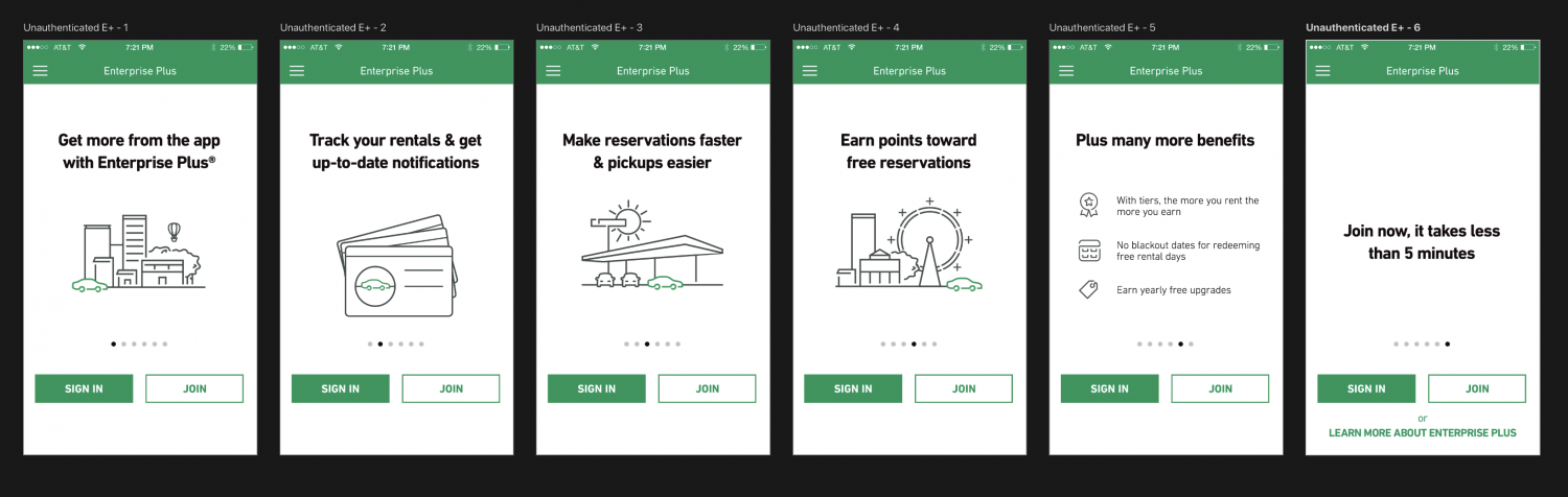 Enterprise Rent-A-Car App – UI UX Design – Humberto Mogetti – Lead ...