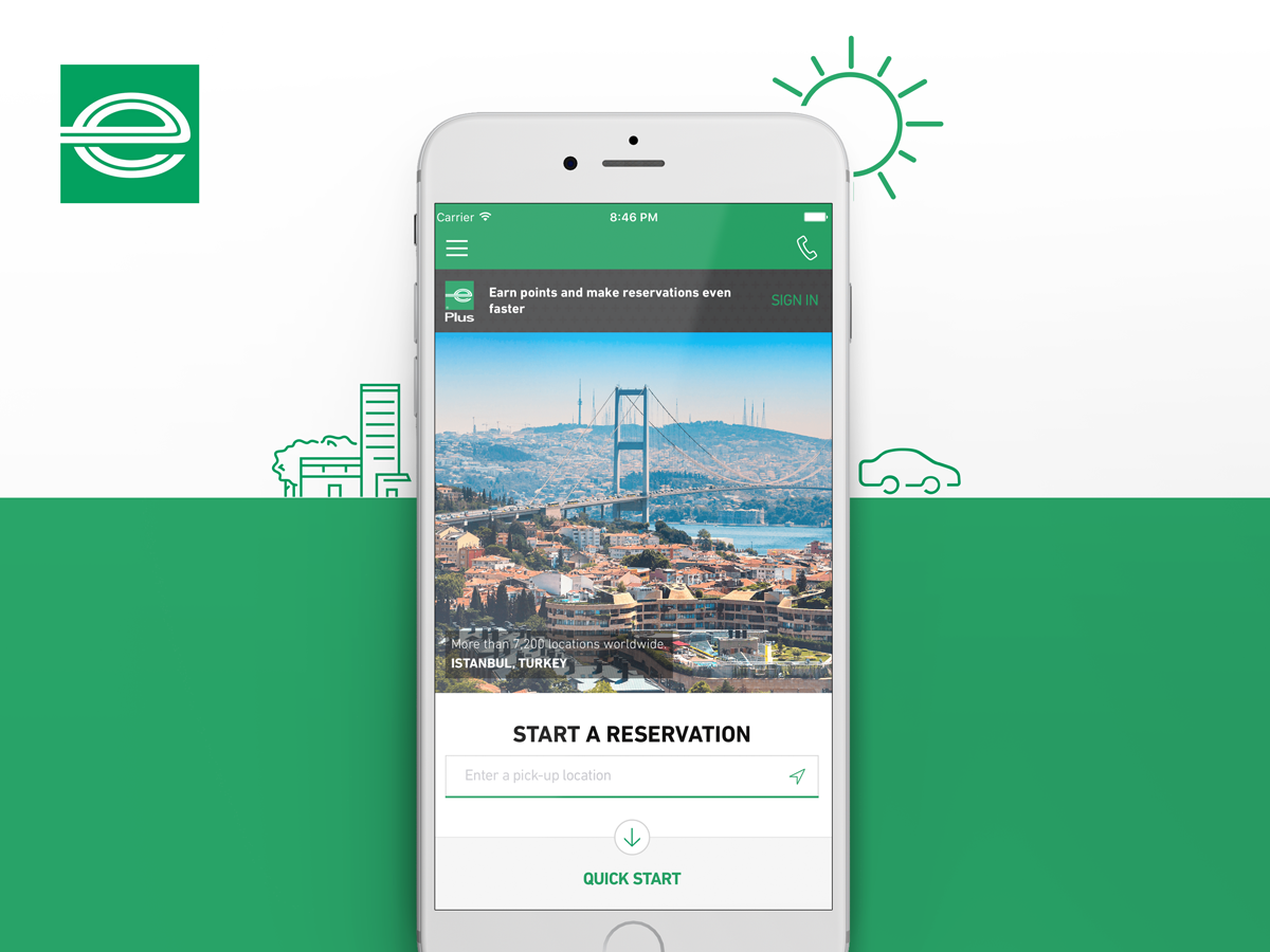 Enterprise Rent-A-Car App – UI UX Design – Humberto Mogetti – Lead ...